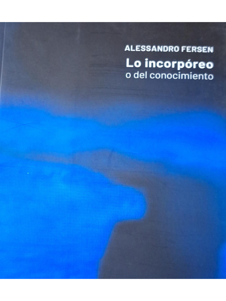 Incorporeo Alessandro Fersen | PDF