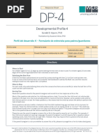 DP-3 Perfil de Desarrollo-3 CUESTIONARIO | PDF