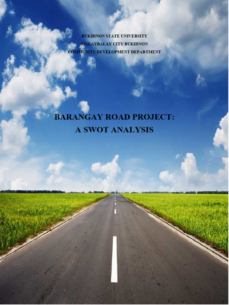 SWOT-Analysis 1 | PDF | Road | Infrastructure