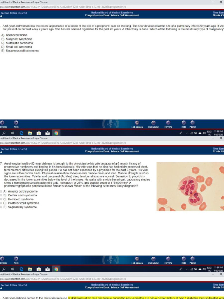 Nbme 23 No Answers | PDF