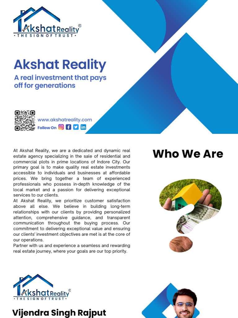 Akshat Reality | PDF | Customer | Goal