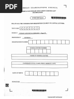 CSEC HSB Syllabus 2022 | PDF
