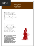 My Country: A Poem by Dorothea Mackellar | PDF | Poetry