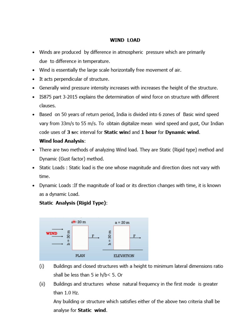 Wind Chapter New | PDF | Structural Load | Wound