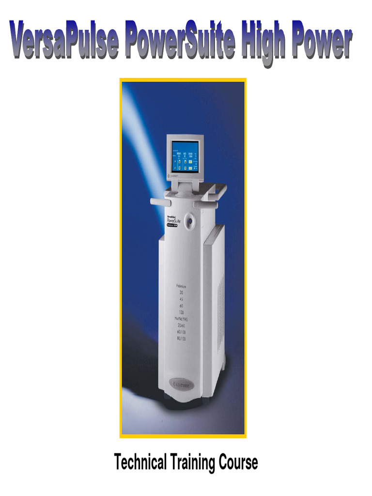 VersaPulse PowerSuite Training Overview | PDF | Electrostatic Discharge ...