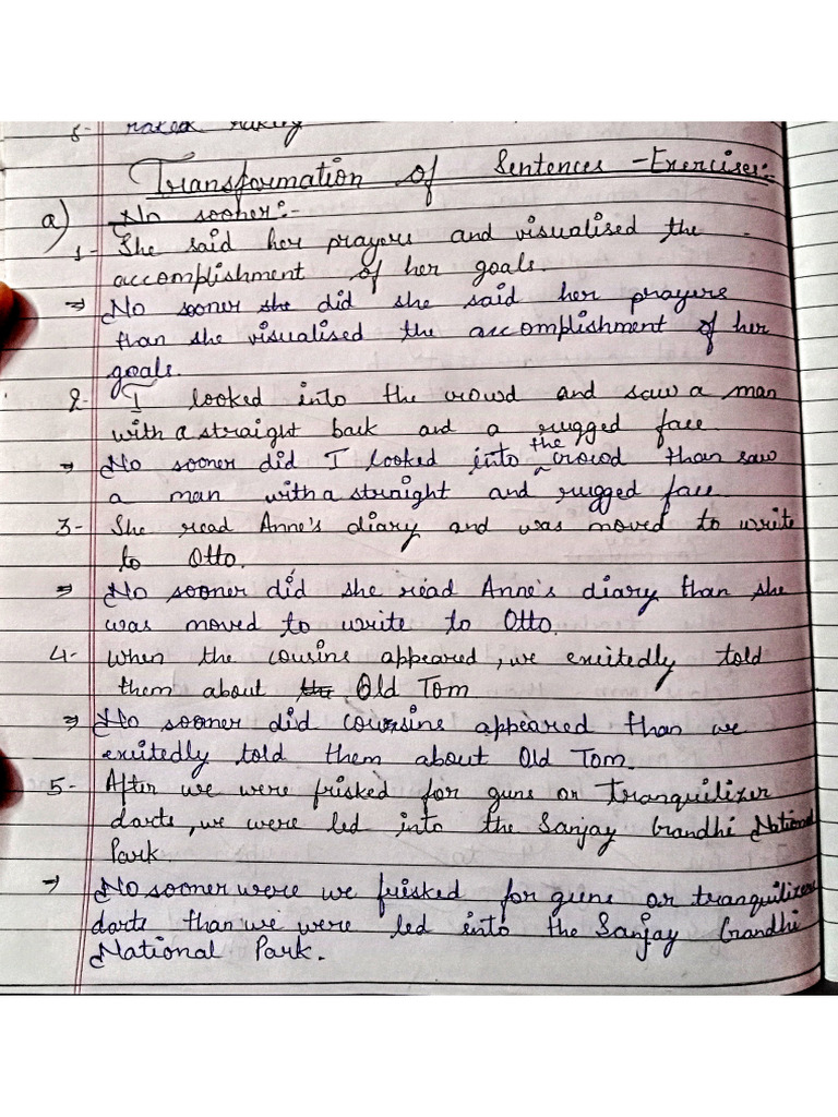 Transformation Exercises | PDF