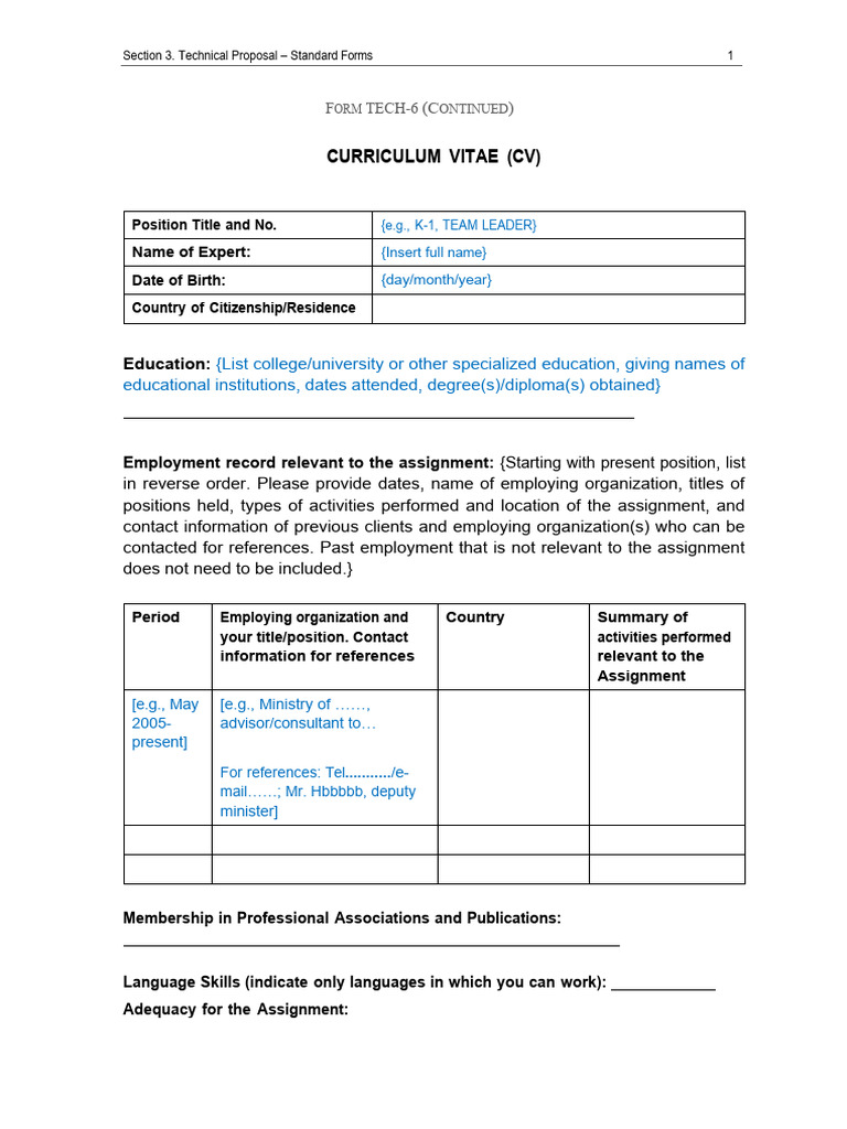 Form TECH_hydro | PDF