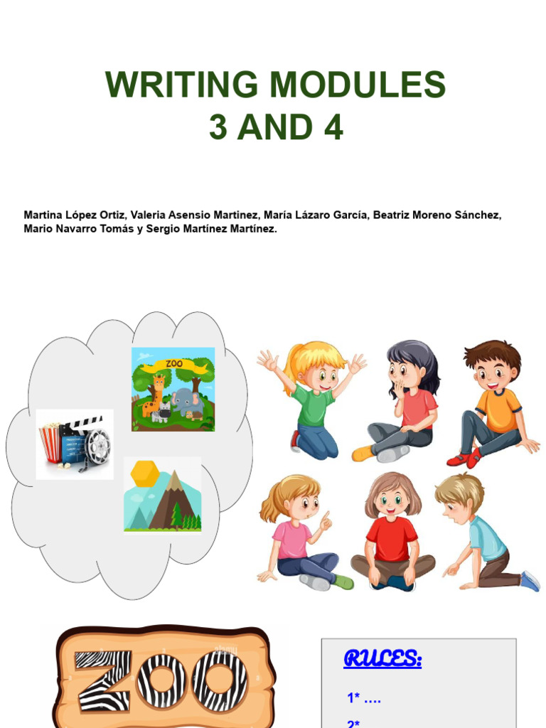 Writing Modules 3 and 4 | PDF