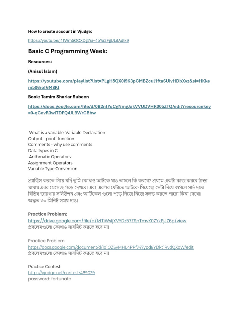 Introduction To Programmin Week 1 DatatypeVariableCondition ...