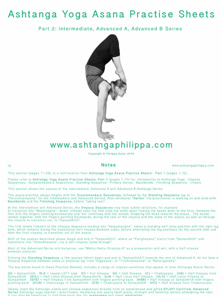 Advance Asanas | PDF