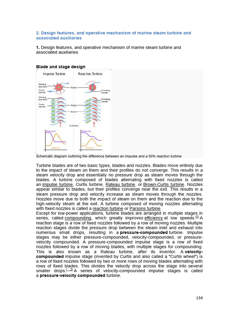 Managing The Operation of Propulsion Plant Machinery B | PDF | Turbine ...