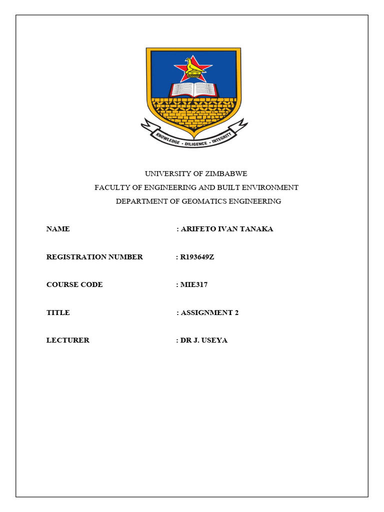 MIE_ASSIGNMENT 2 | PDF | Satellite | Remote Sensing MIE_ASSIGNMENT 2 | PDF | Satellite | Remote Sensing