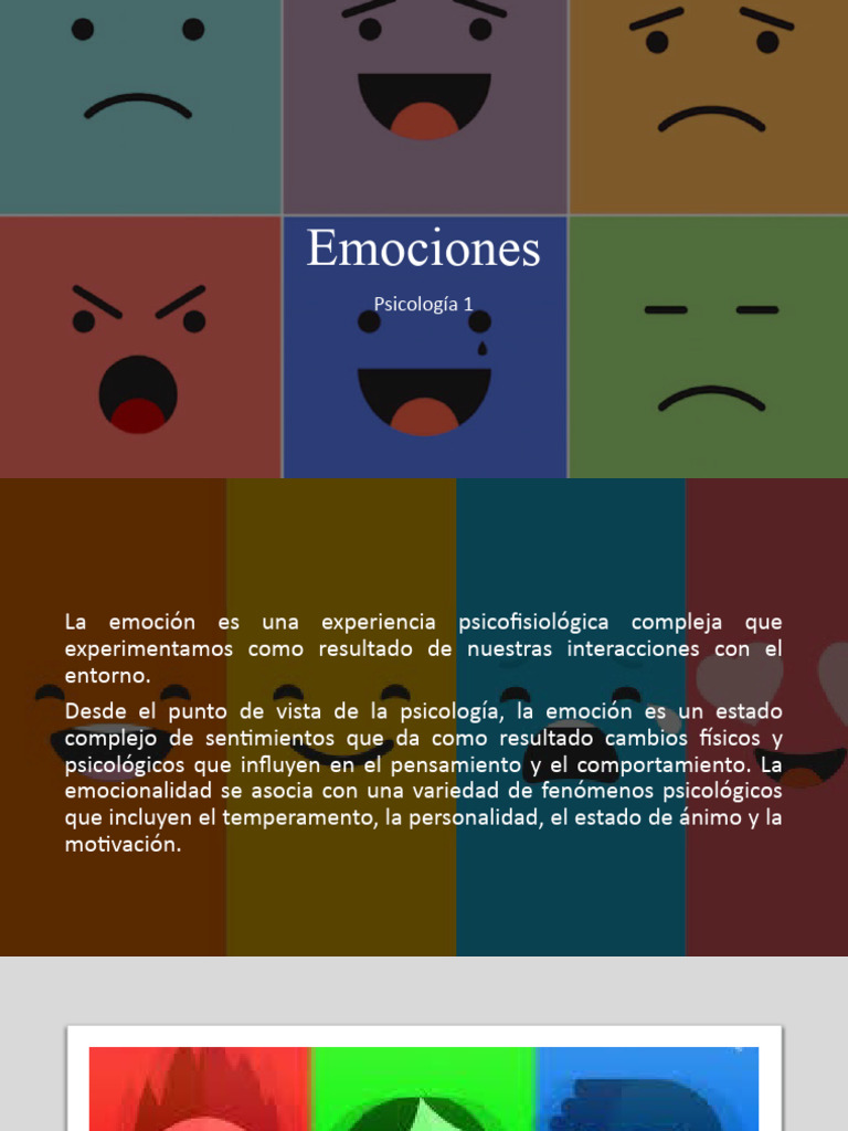 Emociones Pdf Las Emociones Asco