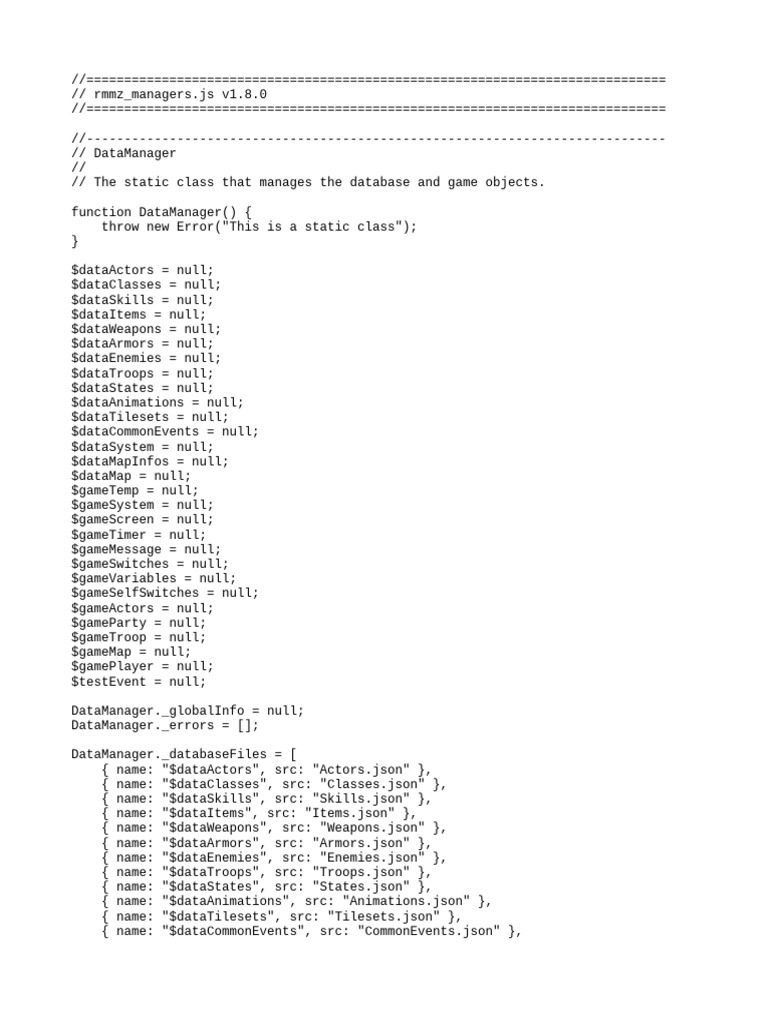 RMMZ Managers | PDF | Computer Data | Software