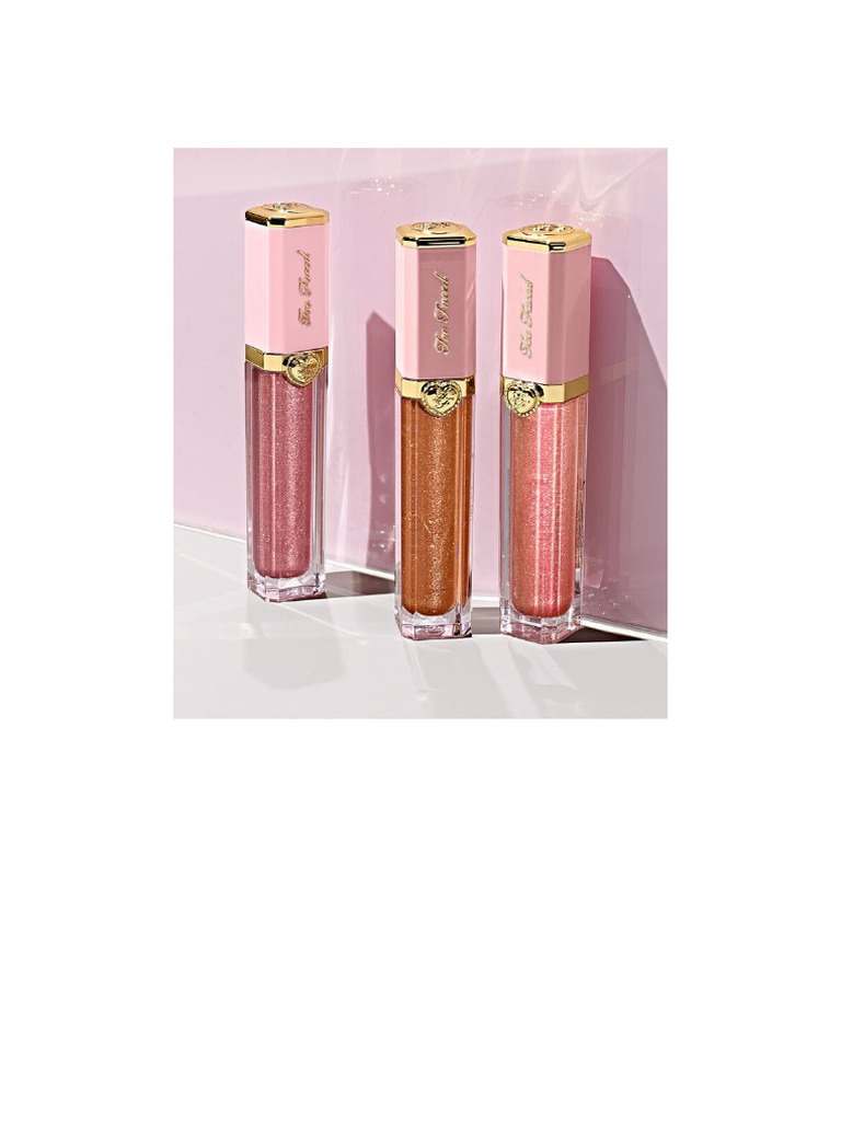 Lip Gloss Too Faced | PDF