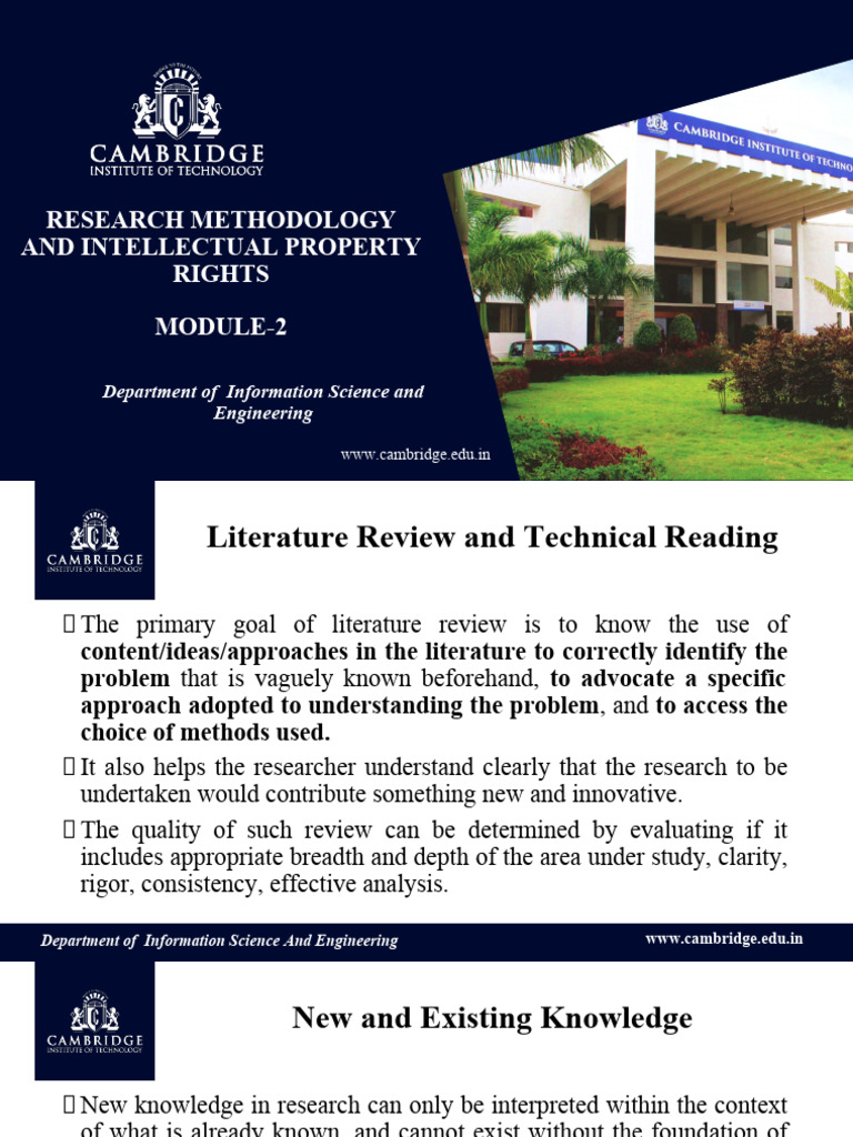 RM - Module 2 | Download Free PDF | Citation | Information Science