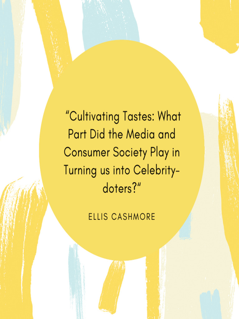 Celebrity Culture - Ellis Cashmore | PDF