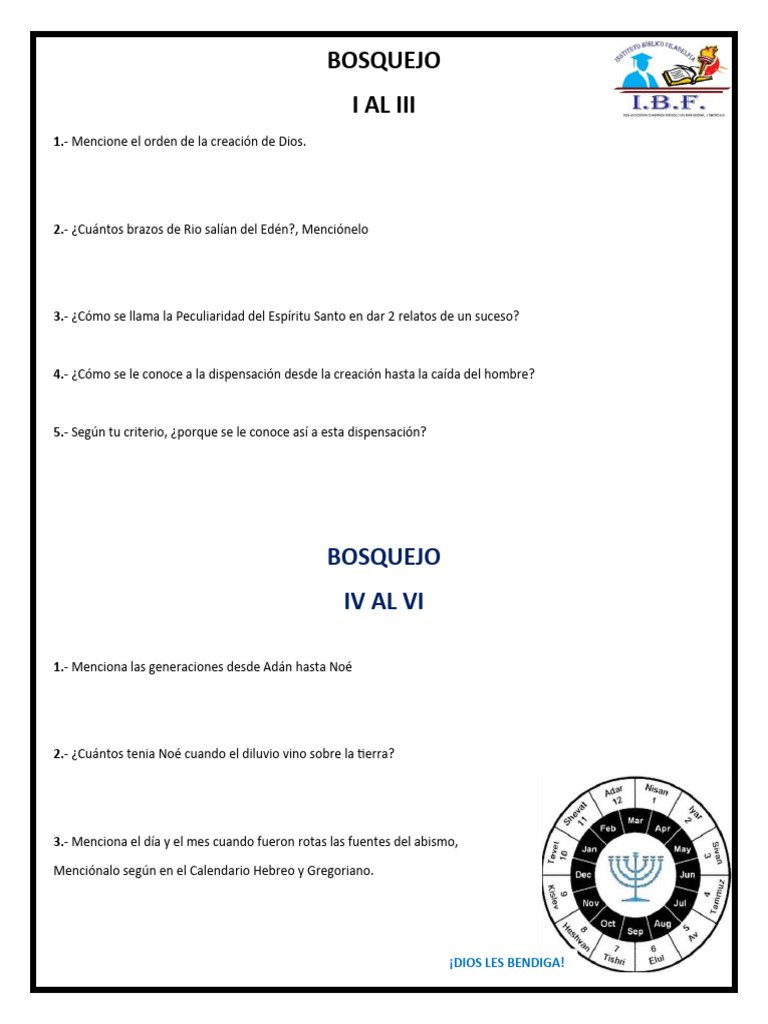 Preguntas para Cada Equipo Linea Del Tiempo | PDF | Abrahán | Isaac