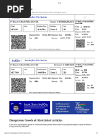 Travel Certificate Indigo | PDF