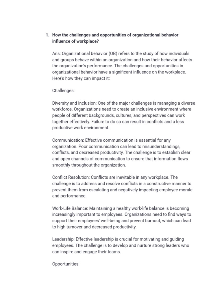 Assignment | Download Free PDF | Organizational Culture | Employee ...