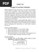 Traffic Stream Parameters and Formulas | PDF | Traffic | Speed
