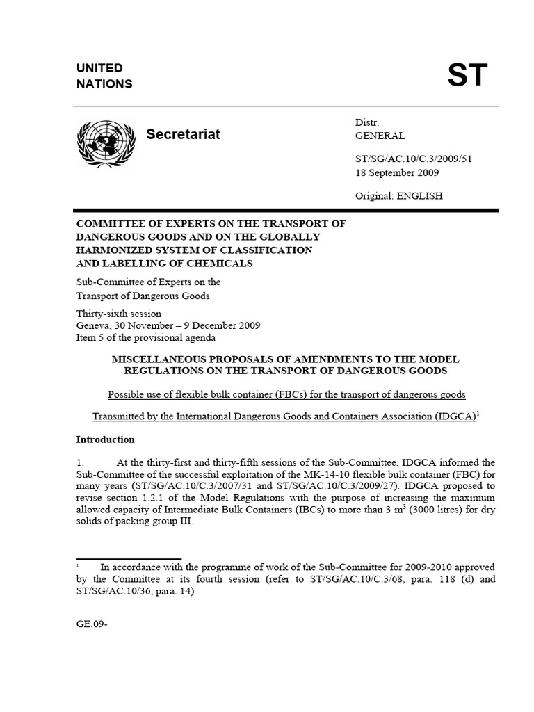 Secretariat: United Nations | PDF | Sodium | Magnesium
