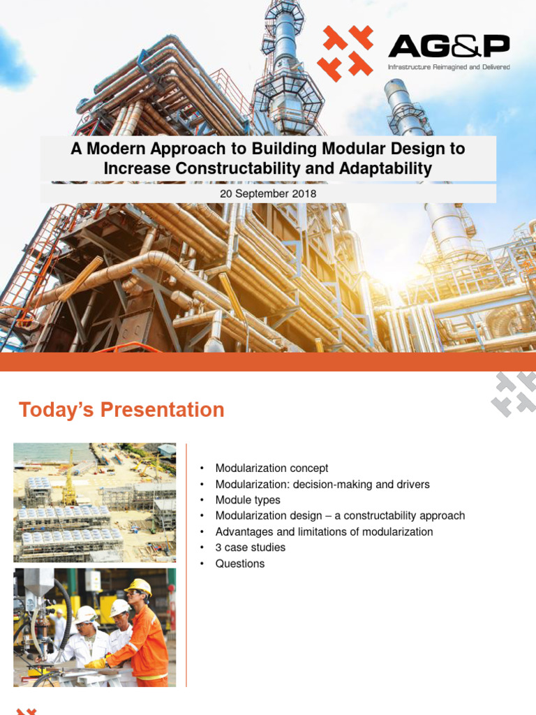 Modular Design for Enhanced Constructability | PDF | Pipe (Fluid Conveyance) | Liquefied Natural Gas