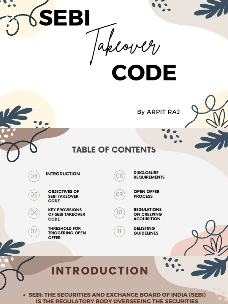 Creative and Minimal Portfolio Presentation | PDF | Takeover | Mergers And Acquisitions