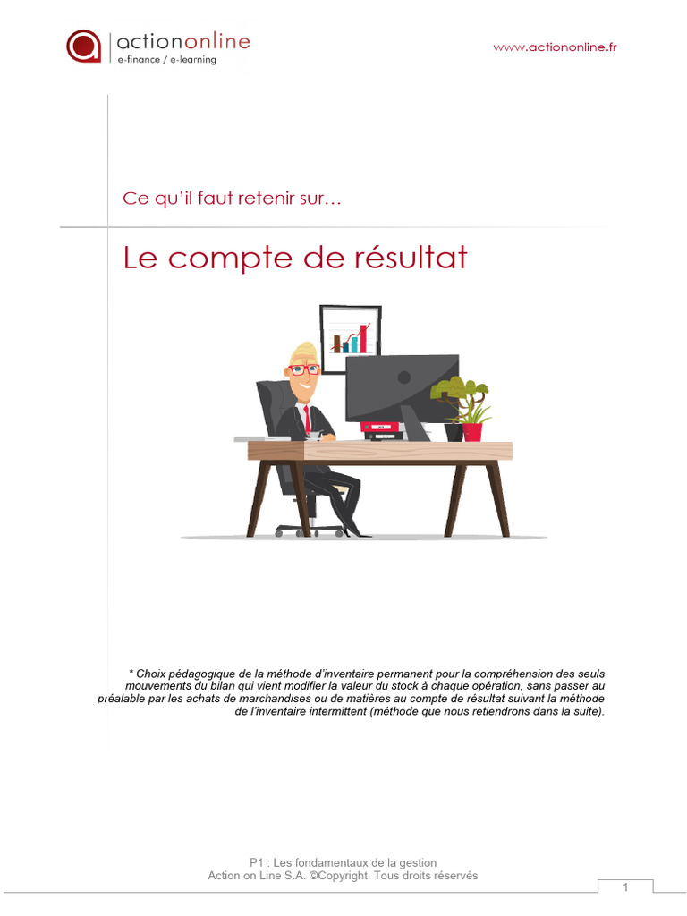 M12FR Le - Compte - de - Resultat | PDF | Capitaux propres | Bilan ...