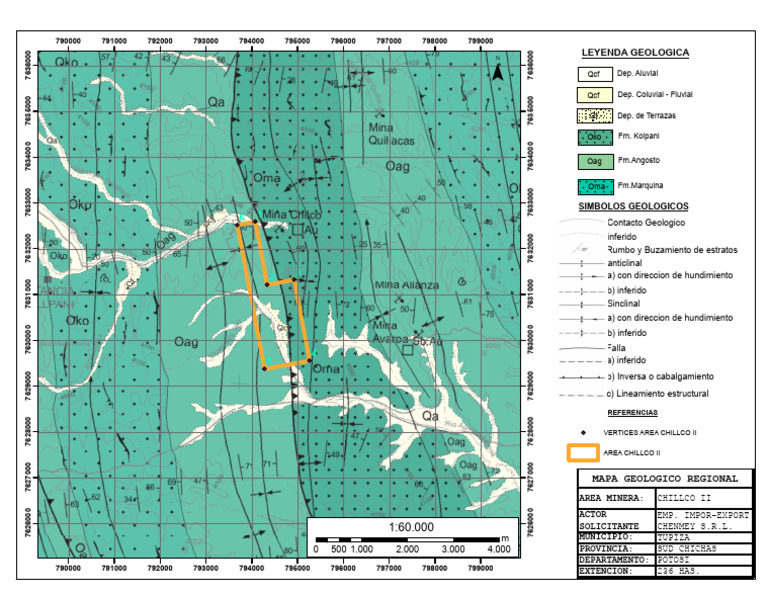 Mapa Geologico | PDF | Geología estructural | Geología