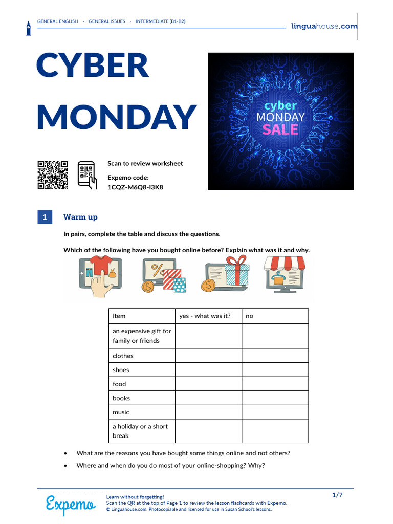 Cyber Monday Shopping Tips | PDF | Cyber Monday | Black Friday (Shopping)