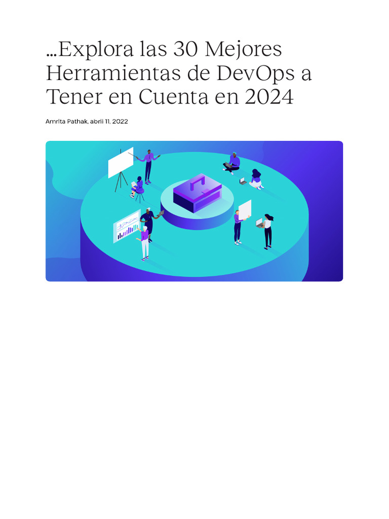 Explora Las 30 Mejores Herramientas de DevOps A Tener en Cuenta en 2024 | PDF | Diseño de ...