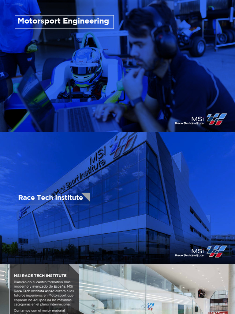 MSi RTi Master Motorsport Engineering 2024 | PDF | Aleación | Ingeniería