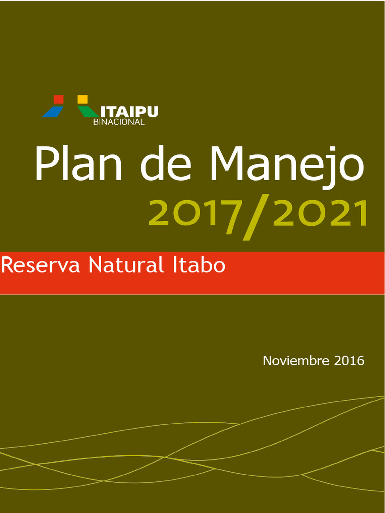 Plan de Manejo Reserva Natural Itabo | PDF | Ciencias Naturales | Ecología