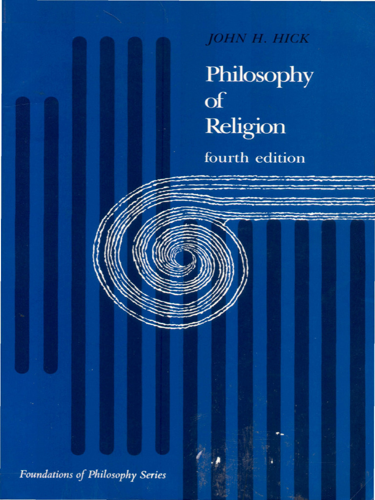 Hick Philosophy of Religion | PDF | God | Monotheism