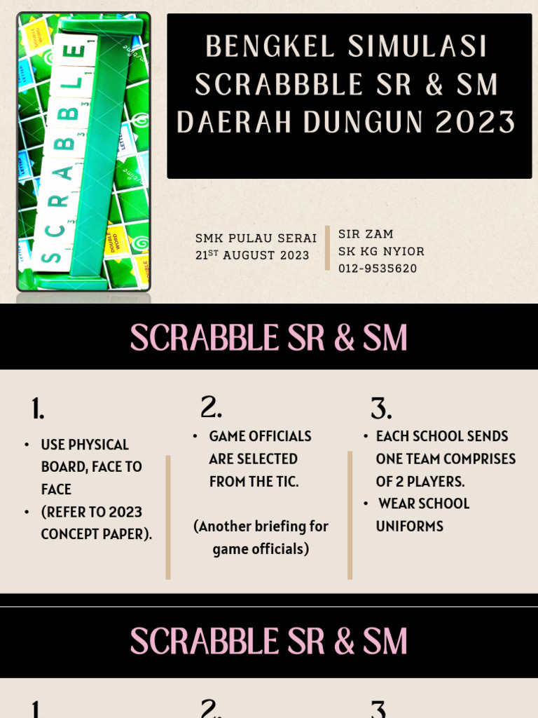 Bengkel Scrabble | PDF