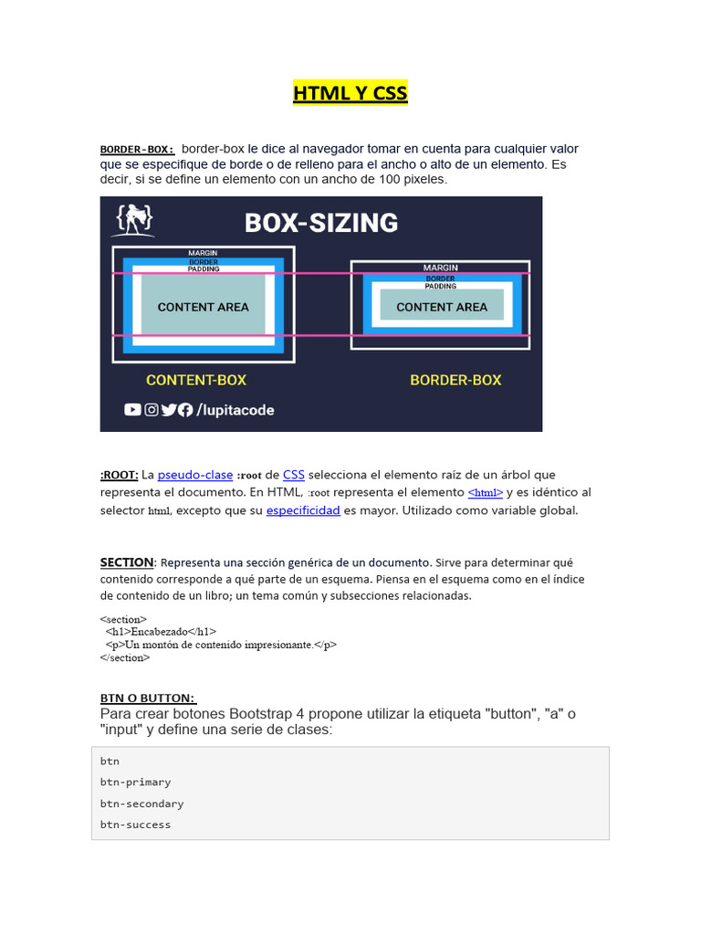 HTML Y CSS | PDF | HTML | Hipervínculo HTML Y CSS | PDF | HTML | Hipervínculo