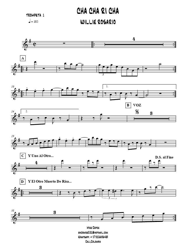 Willy Rosario - Cha Cha Ri Cha | PDF