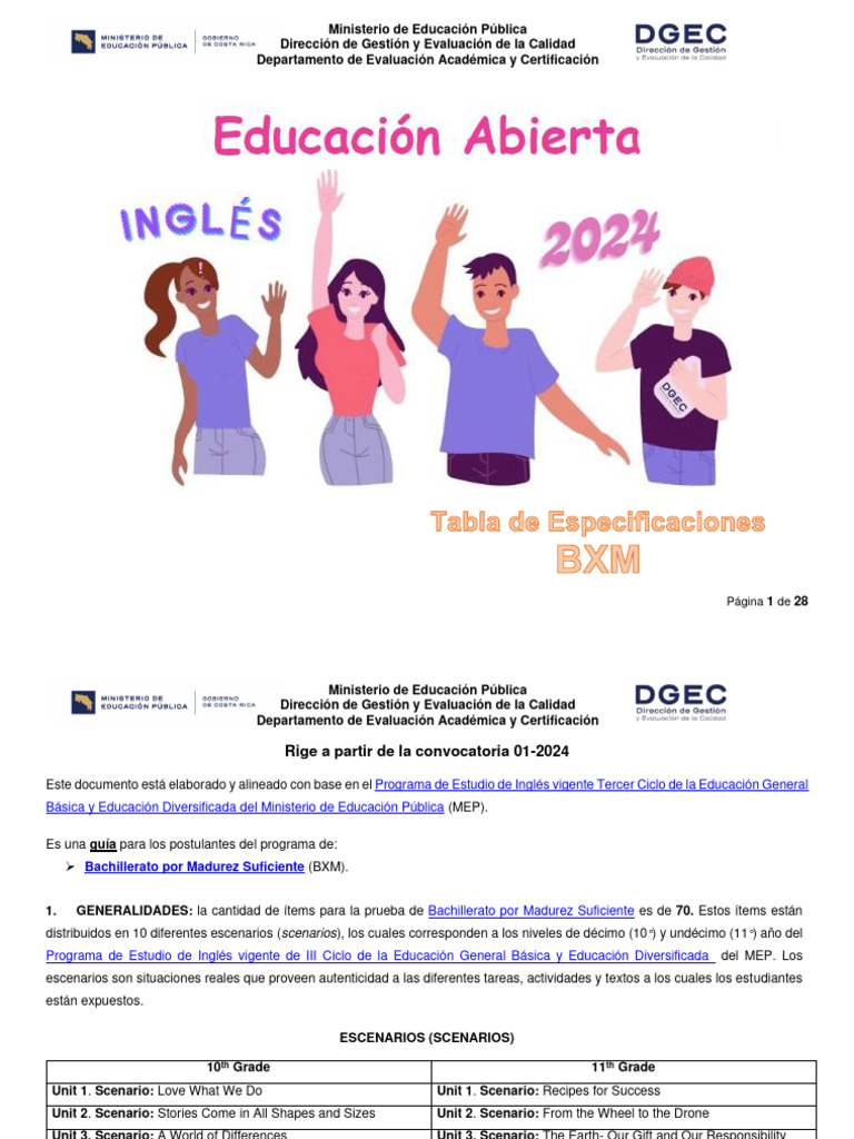 tabla_de_especificaciones_ingles_bxm_2024 | PDF