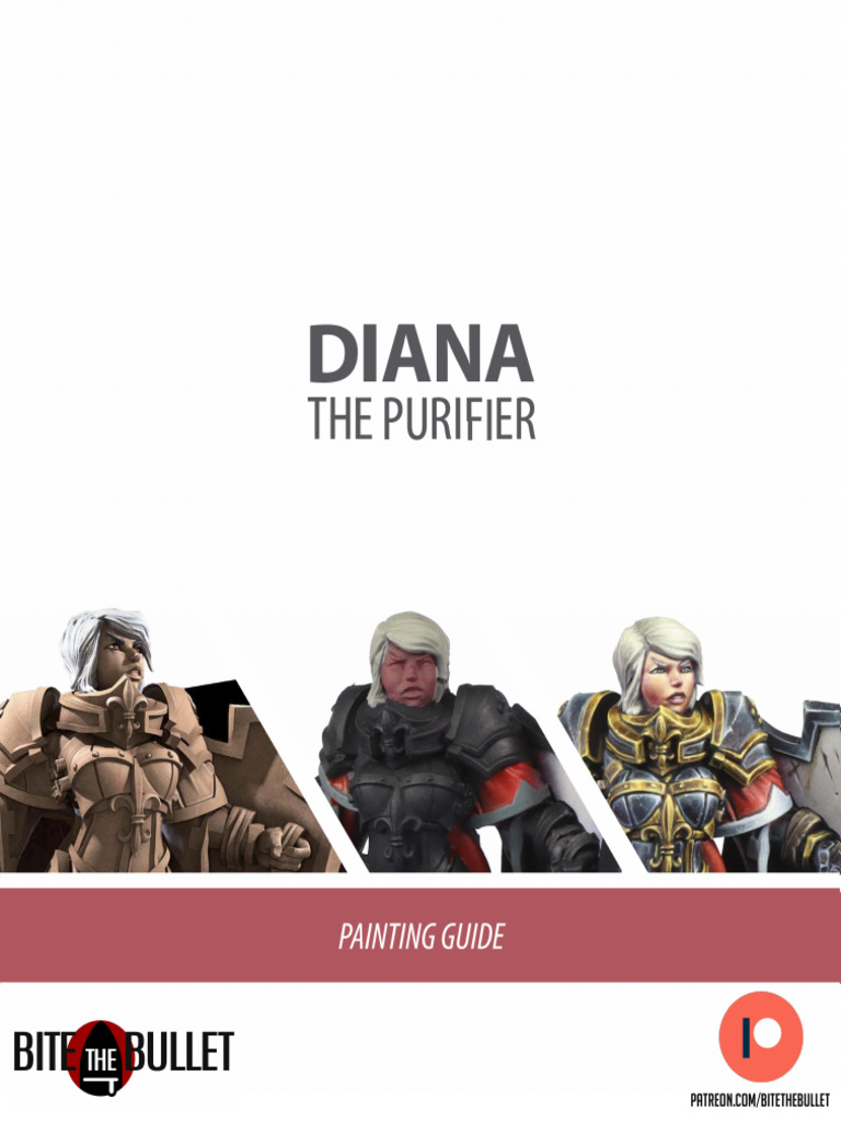 Step-by-Step Figure Painting Guide | PDF | Color | Black