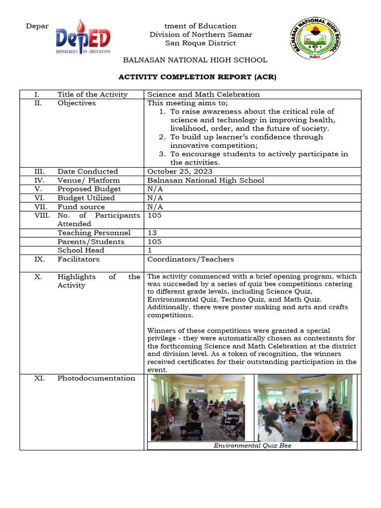 Science and Math Celebration | PDF | Science | Cognition