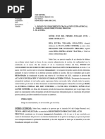 Modelo de Escrito Devolucion de Notificacion | PDF | Demanda judicial | Justicia