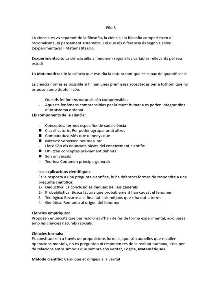 Filo 3 | PDF