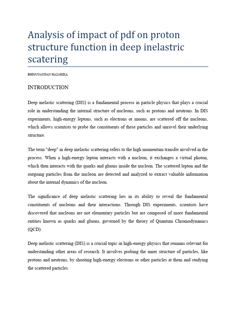 Bhigu | PDF | Particle Physics | Quark