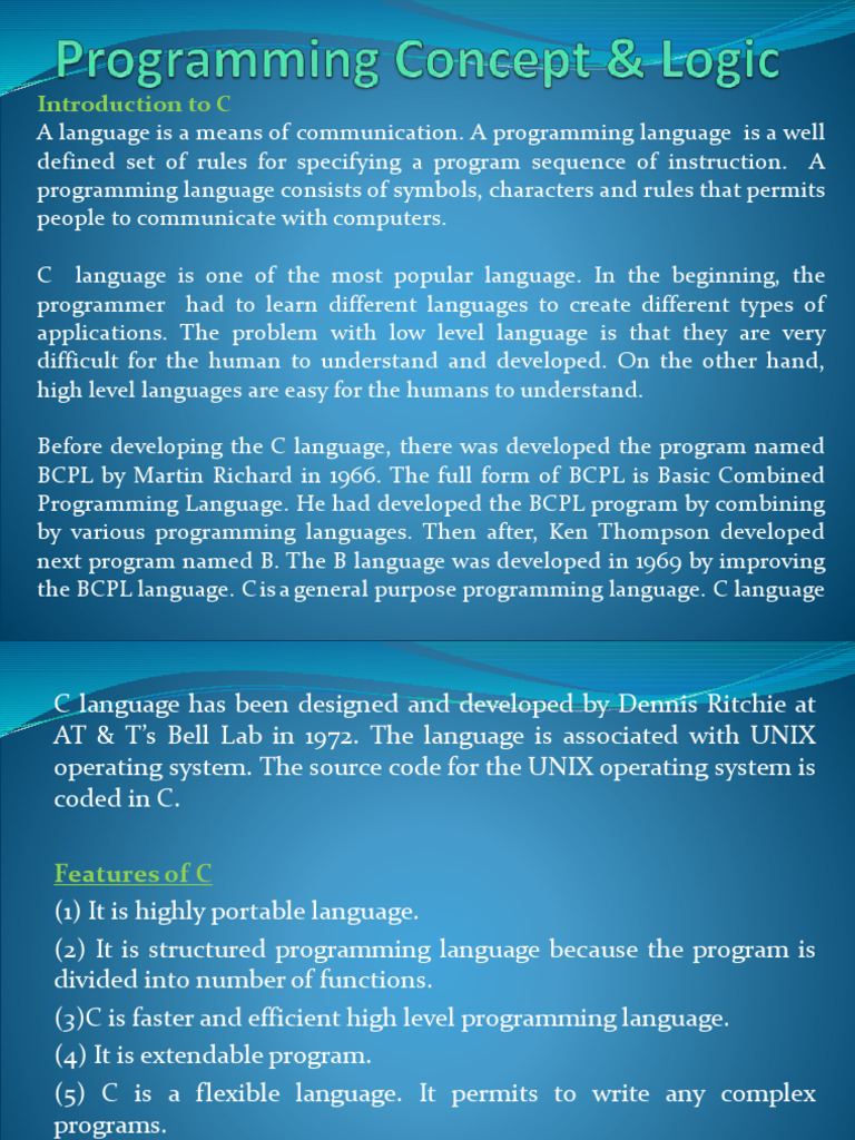 UNIT-5 Programming Concept and Logic | PDF | Data Type | Programming