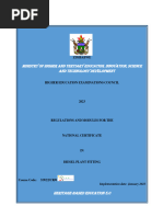 Harare Polytechnic Courses Offered | PDF | Engineering | Mechanical ...