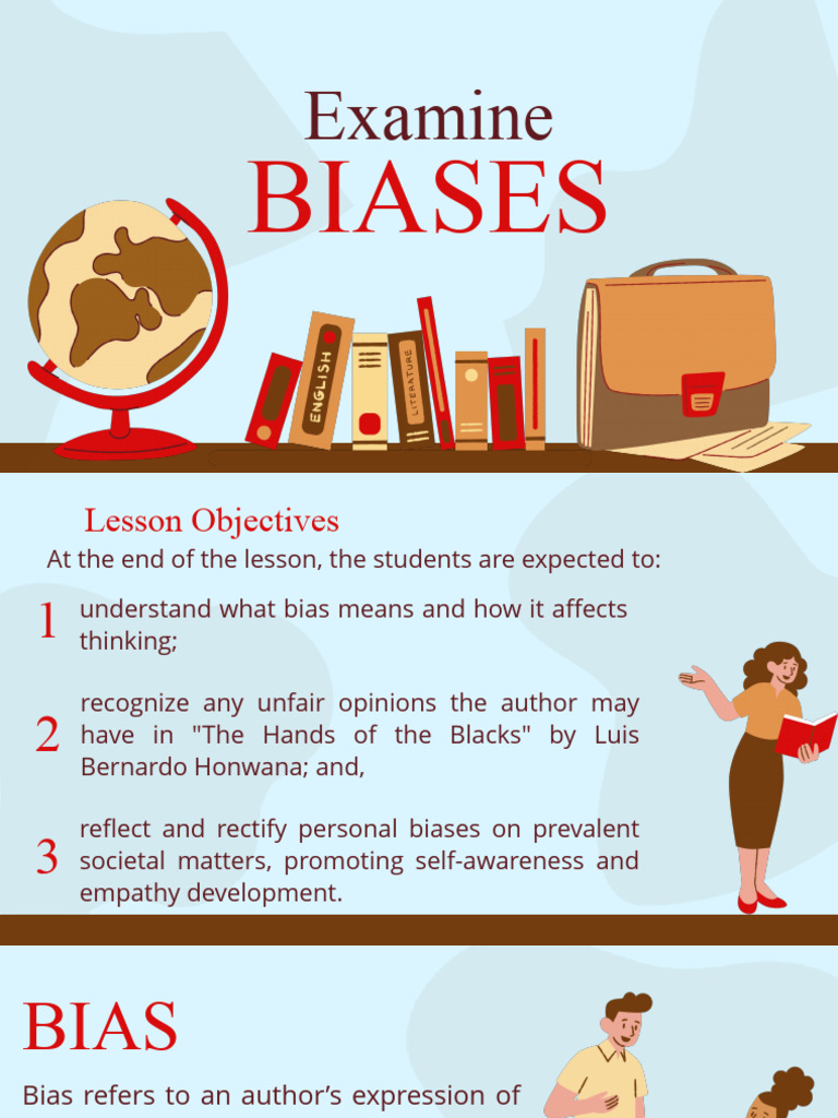 Examine Biases | PDF | Bias | Evidence