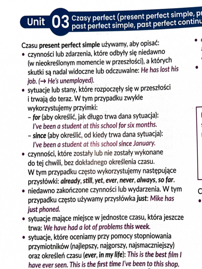 Present Perfect | PDF