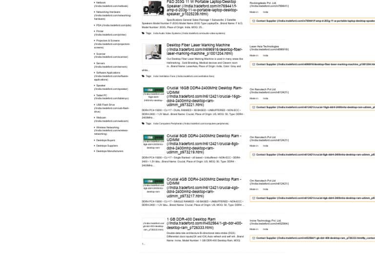 India Desktops - Made-In-India Desktops Products & Services2 | PDF ...