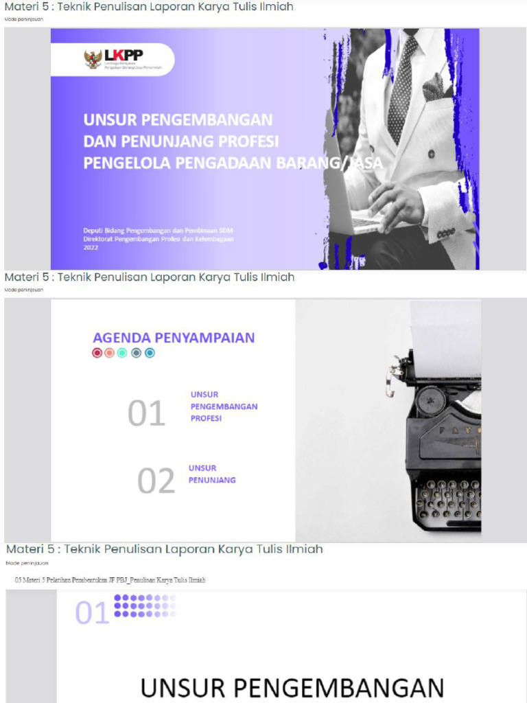 Materi 5 Teknik Penulisan Karya Tulis Ilmiah | PDF